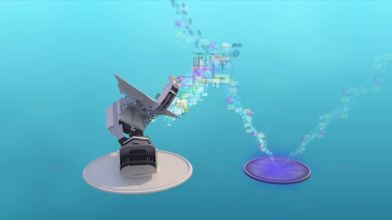 Gimbal Dish v mTenna - YouTube