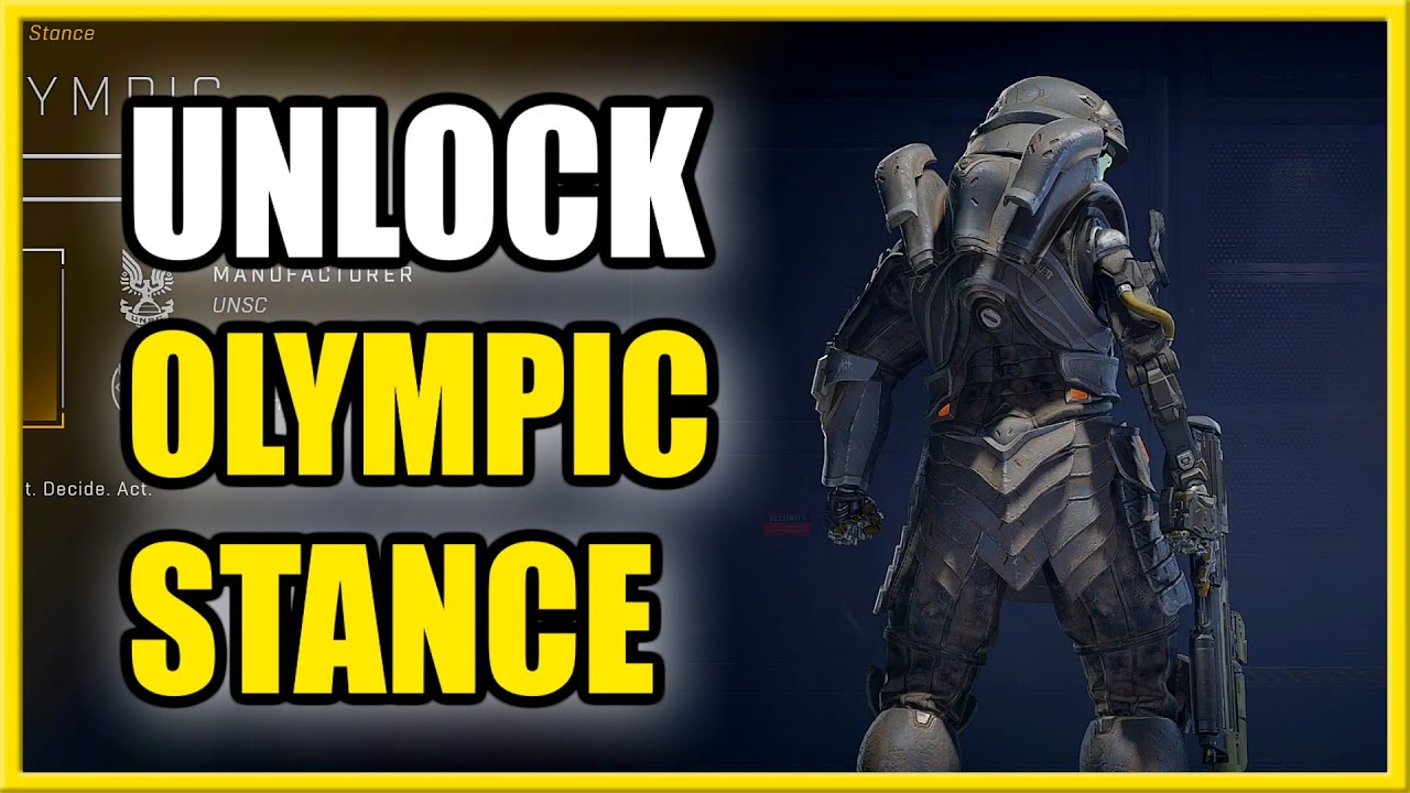 How to Unlock Olympic Stance in Halo Infinite (Campaign Location) - YouTube