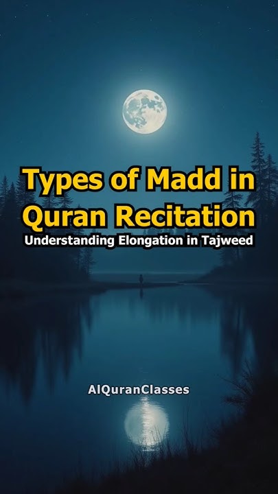 Types of Madd in Quran Recitation 🕋🎤 - YouTube