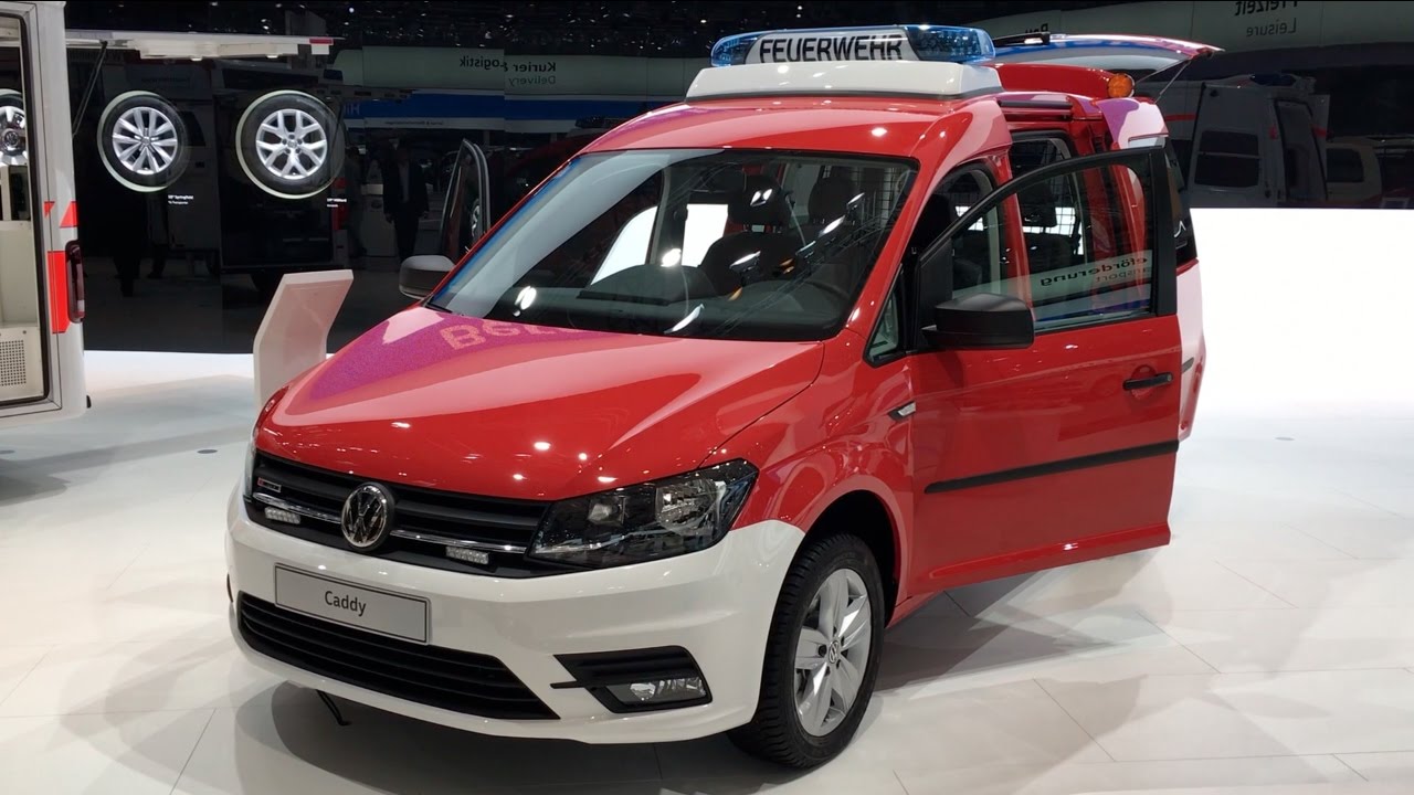 Volkswagen Caddy Fire Truck 2017 In detail review walkaround Interior ...