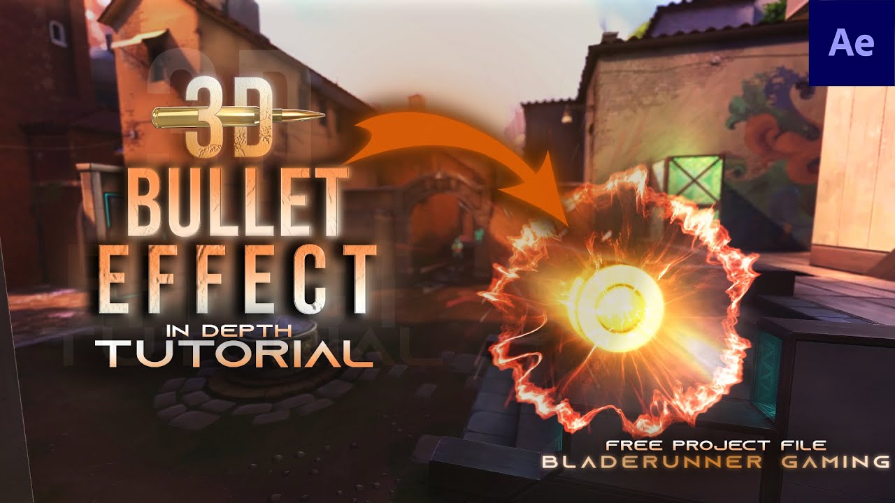 Valorant - How To Make a 3D Bullet Effect For Your Montage! - After ...