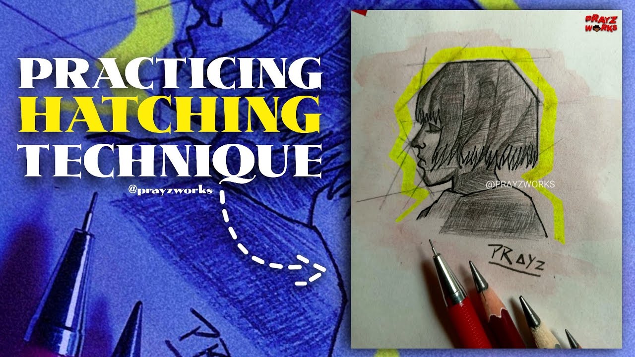 Best Hatching Practice , Hatching technique (Sketching) - YouTube