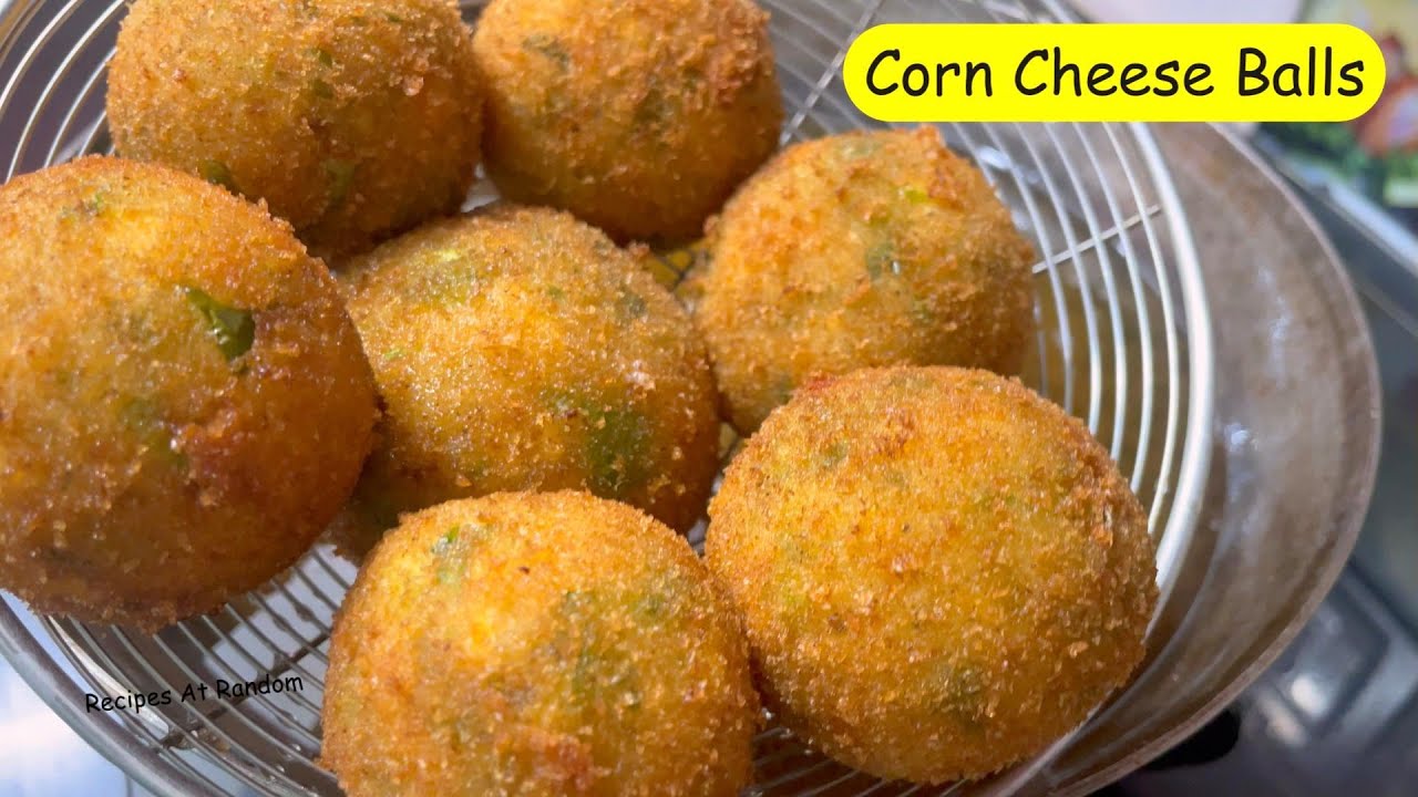 Corn Cheese Balls Recipe #corncheeseballs #cornrecipes #cornballs # ...