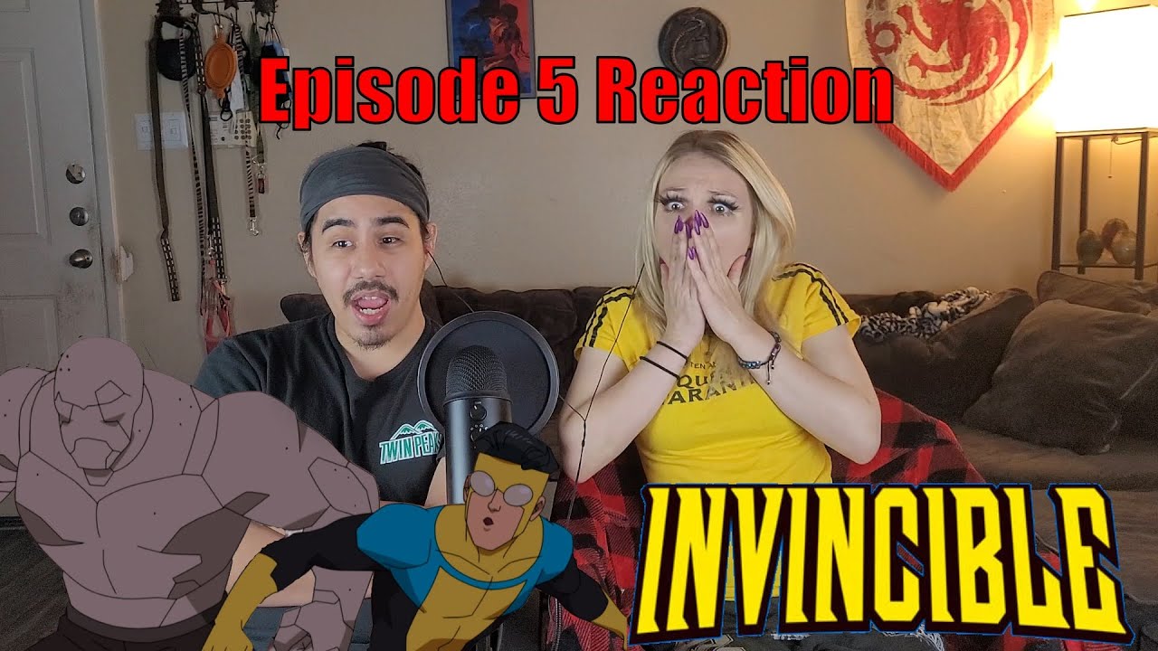 Invincible - 1x5 - Episode 5 Reaction - That Actually Hurt - YouTube