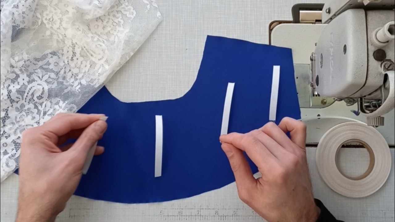 "One sewing expert taught me this magical technique when sewing lace ...