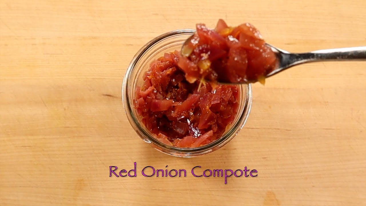 Red Onion Compote - YouTube