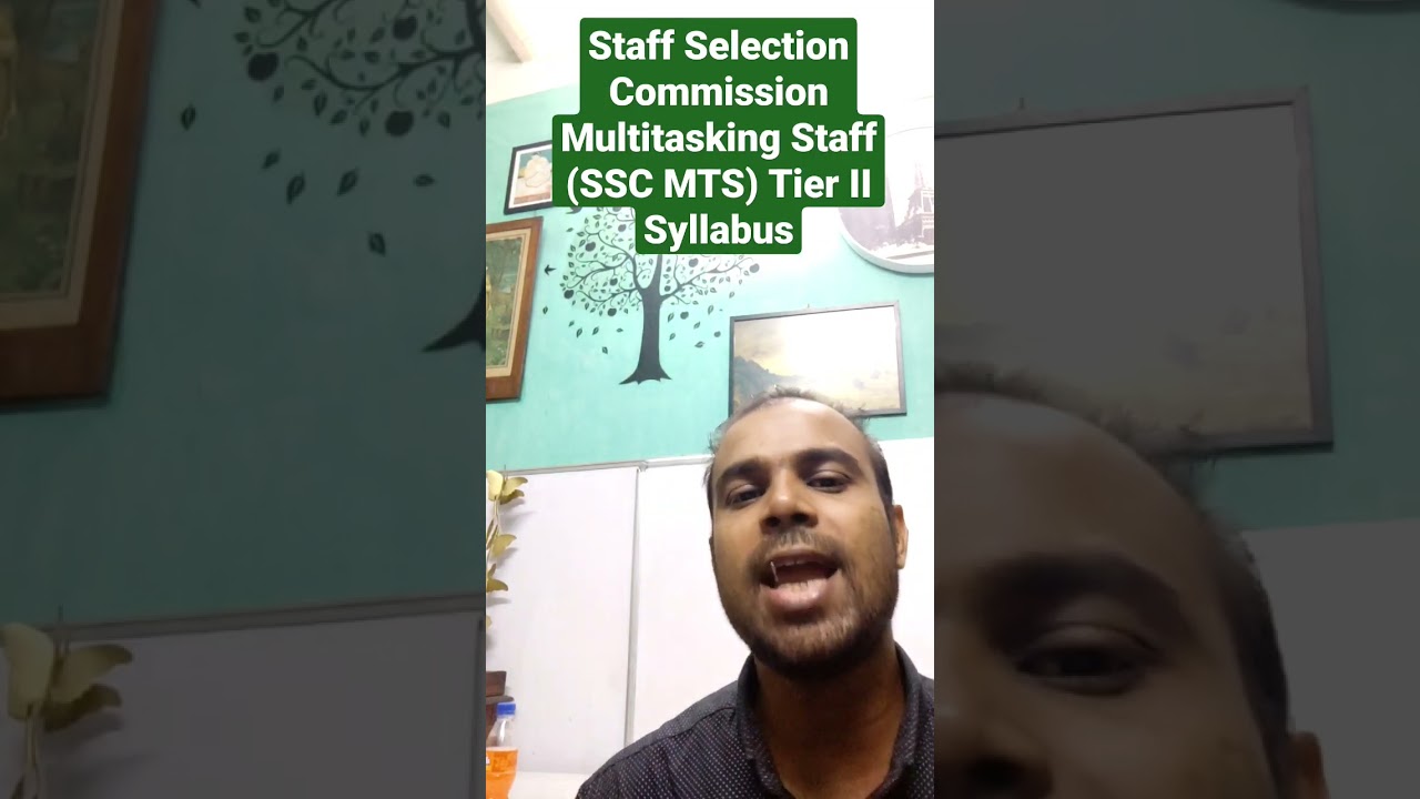 Staff Selection Commission Multitasking Staff (SSC MTS) Tier II ...