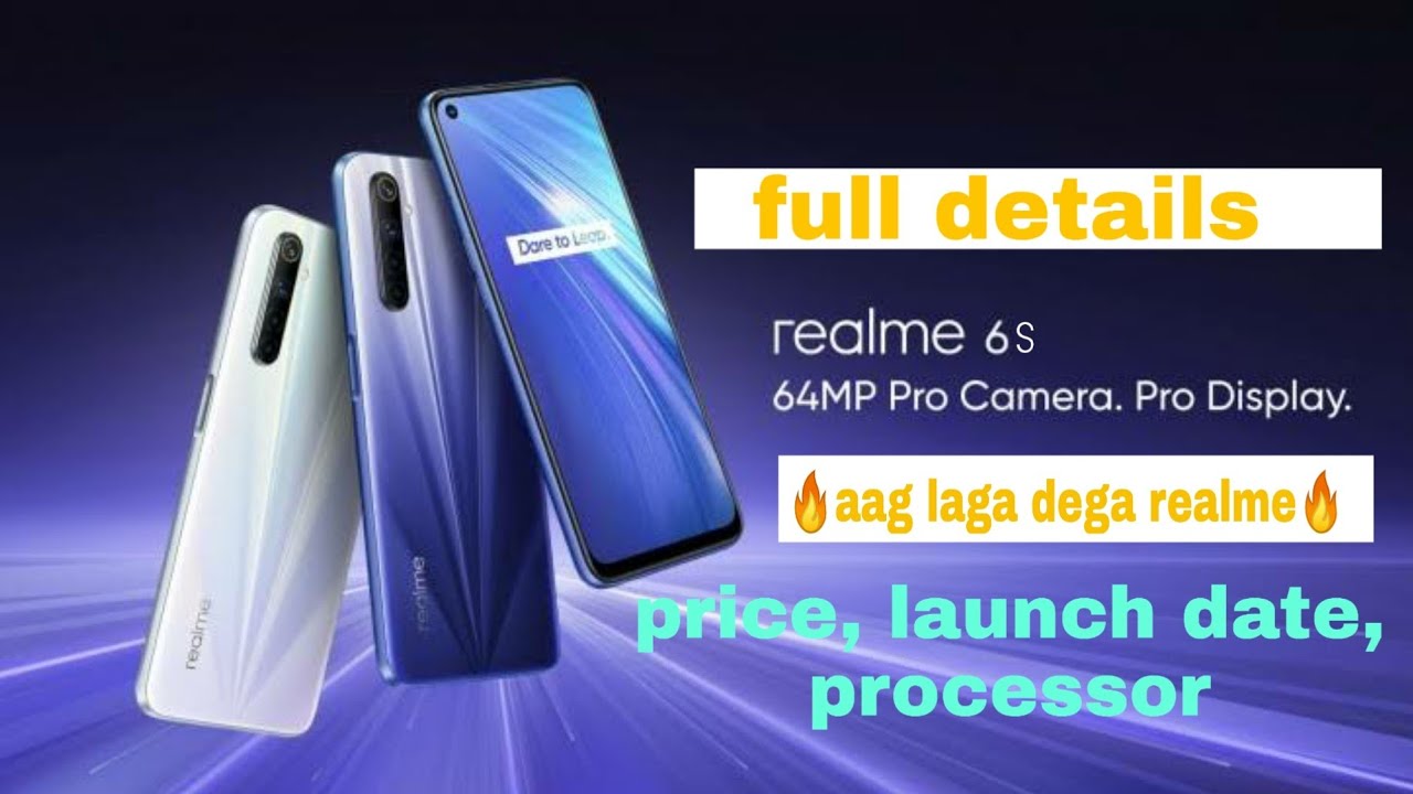 Realme 6s unboxing | launch date | price | full specifications - YouTube