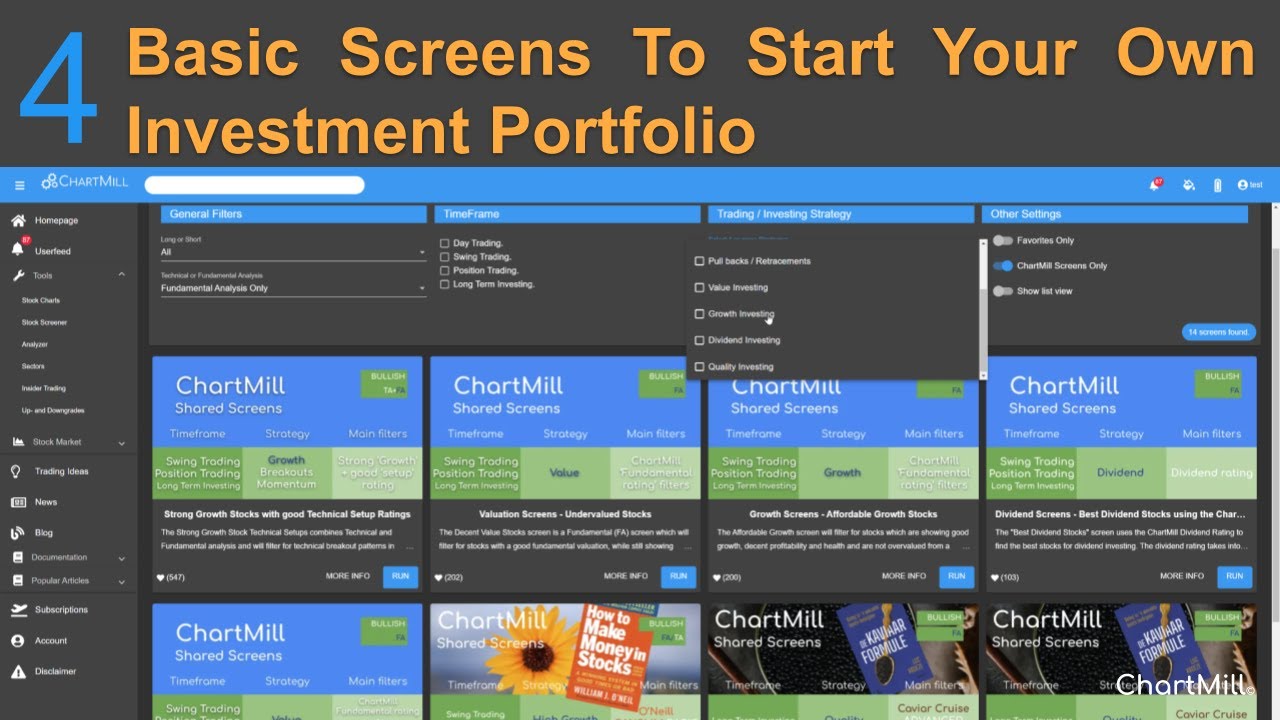 Start investing now! | 4 basic fundamental screens that will boost your ...