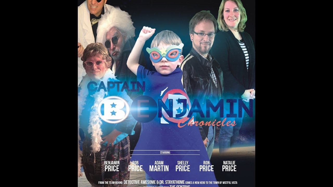 The Captain Benjamin Chronicles - kid superhero (age 4) - YouTube