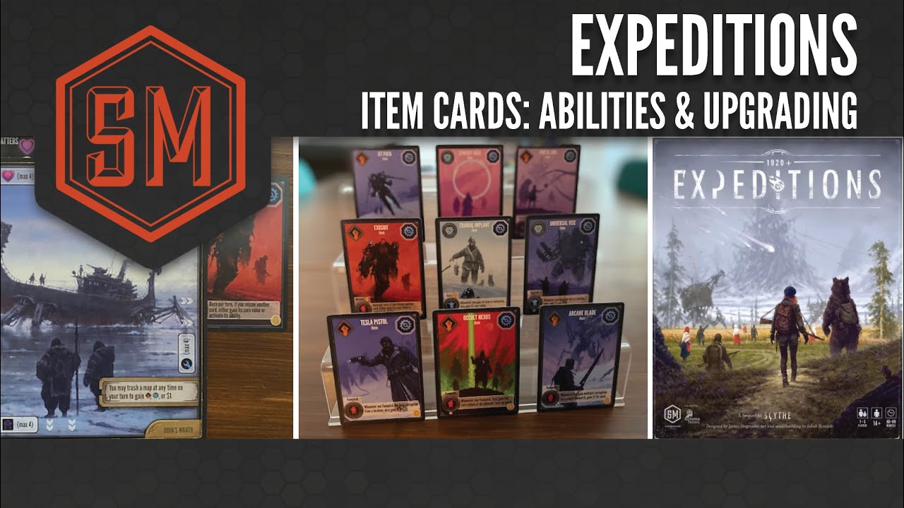 Expeditions: Item Cards and Upgrading - YouTube