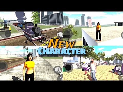 New Girl Character + Pushpa Axe in Indian Bike driving 3d 🤯 - YouTube