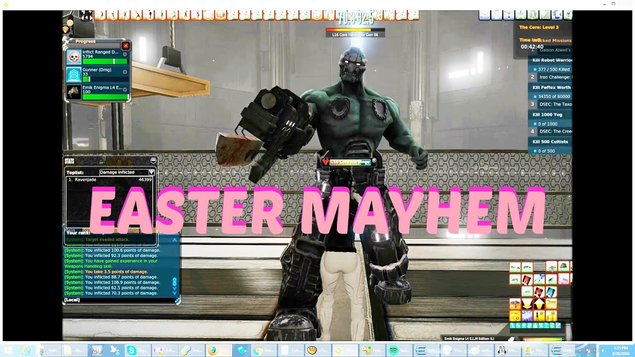 Entropia Universe -Calypso -Easter Mayhem - YouTube