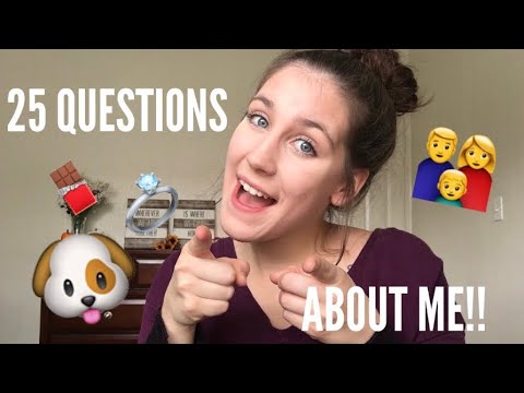 FACTS ABOUT ME | 25 QUESTIONS - YouTube