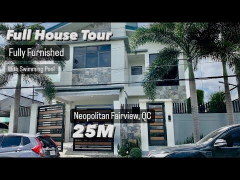 Full House Tour, With Swimming Pool, Fully Furnished, At Neopolitan ...