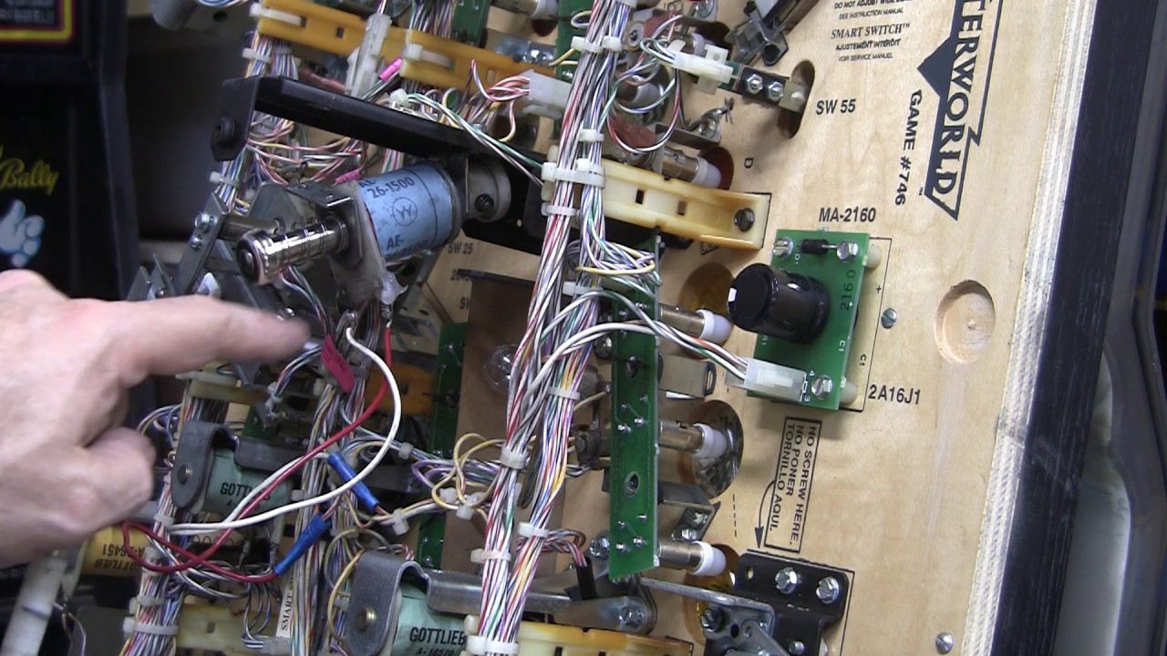 Rebuilding a VUK (vertical up kicker) on Gottlieb Waterworld Pinball ...