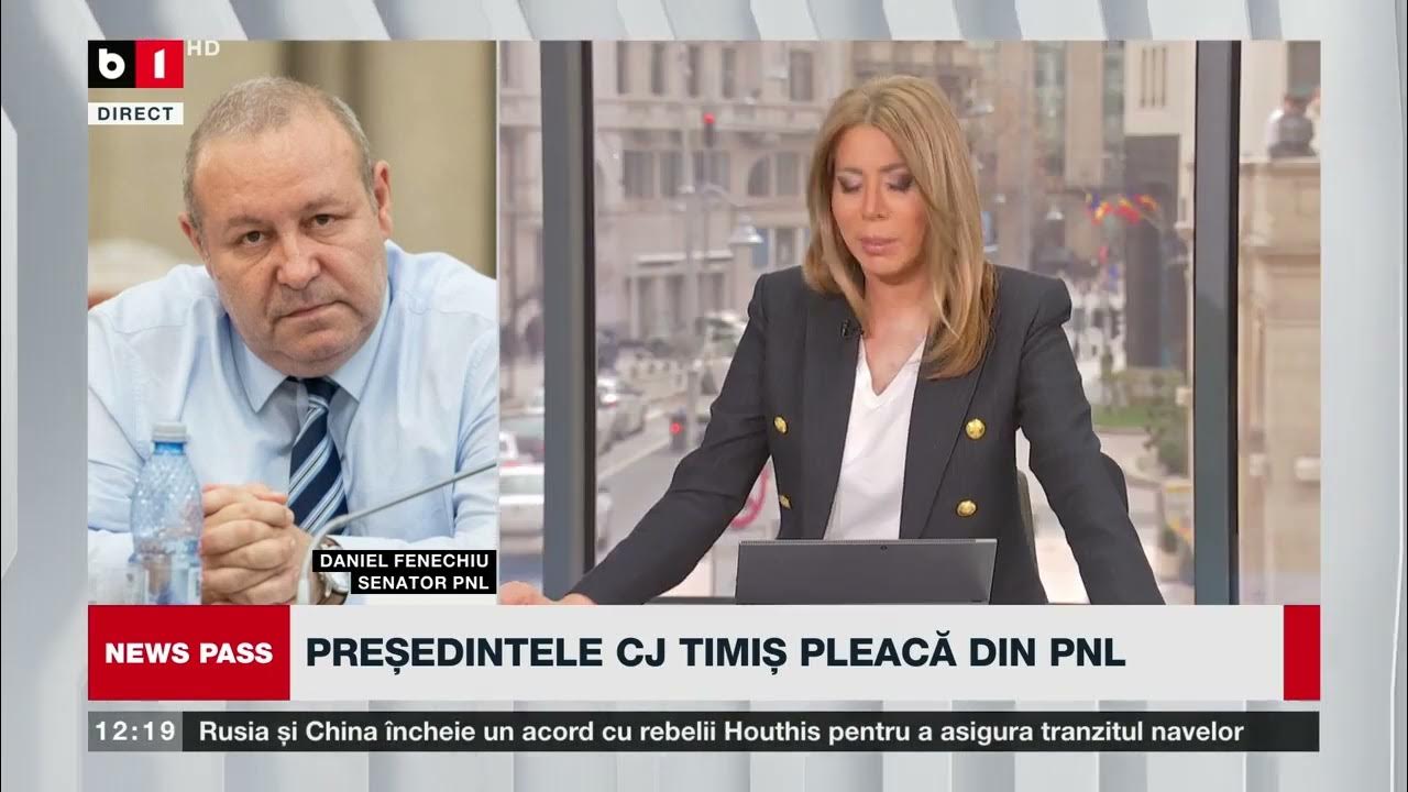 Daniel Fenechiu, despre relația dintre PNL și PSD în Timiș_Știri B1TV_22 mar. 2024 - YouTube