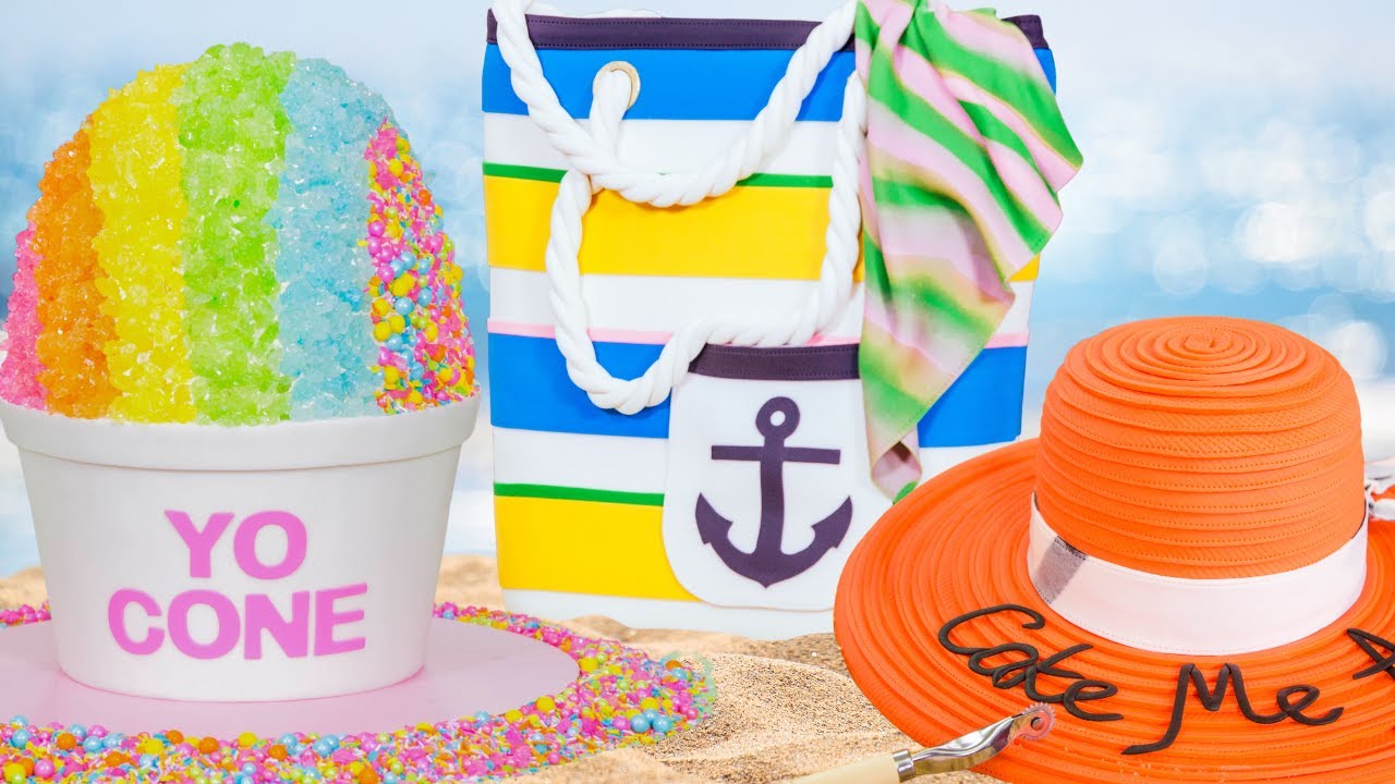 Real Or Cake? GIANT Snow Cone & HYPER REALISTIC Summer Cakes! | How to ...