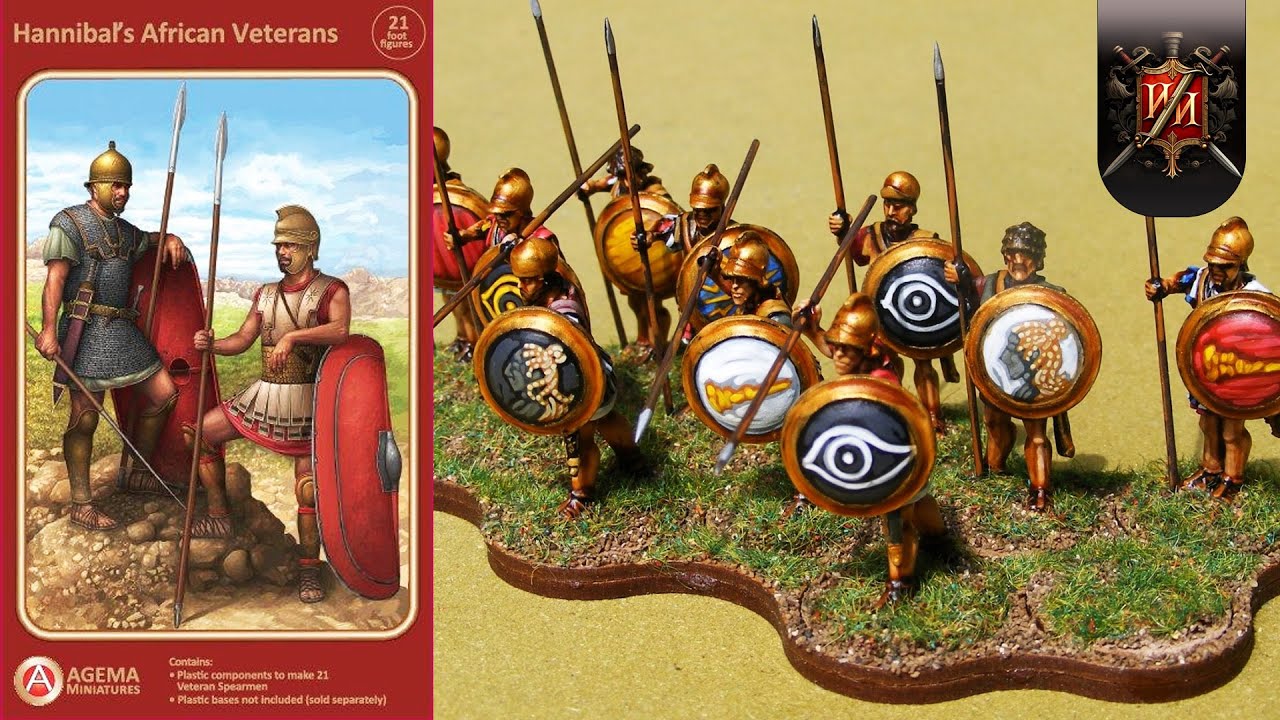 Ветераны Ганнибала и Карфагенская армия\ Солдатики 28 мм от Agema ...