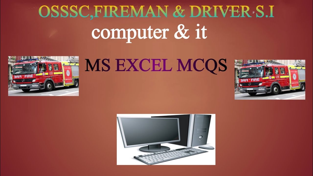 Computer topicwise mcqs for fireman |fireman computer question 2023 |ms ...