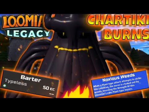 Chartiki Burns! | Loomian Legacy PVP - YouTube