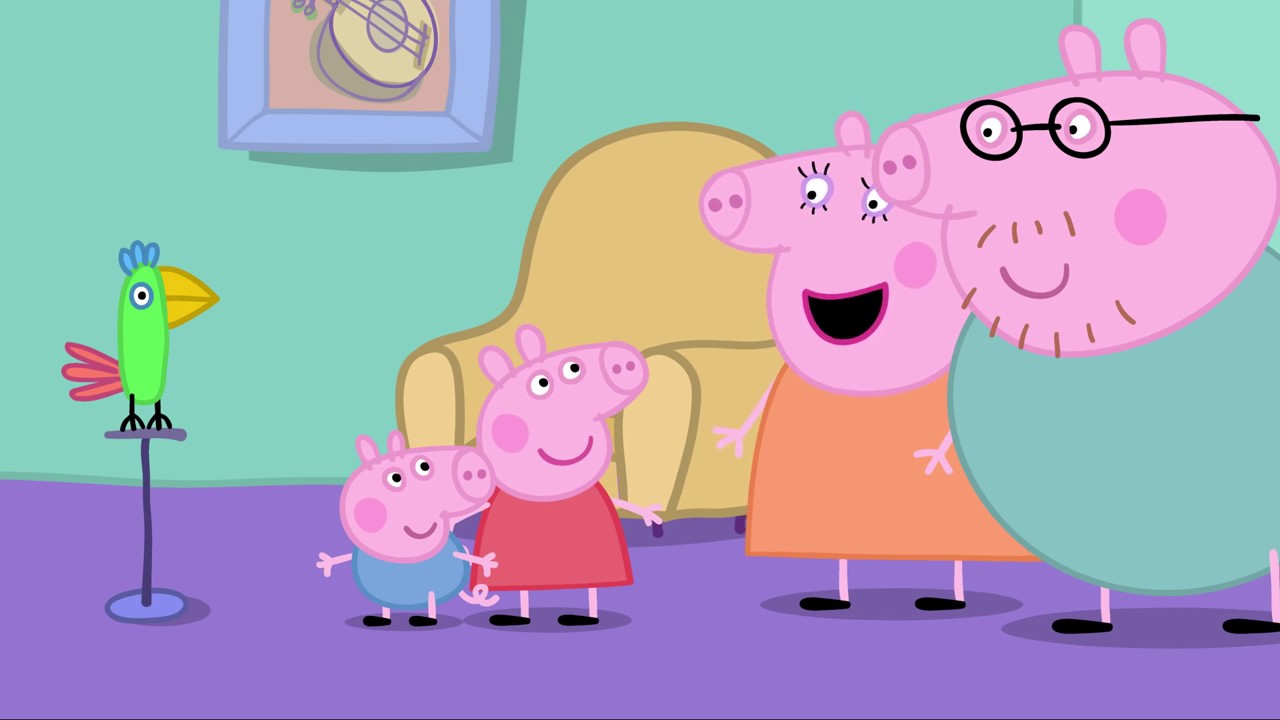 Peppa Pig - S01 E03-04 (Melhor Amiga / Polly, Papagaio) - YouTube