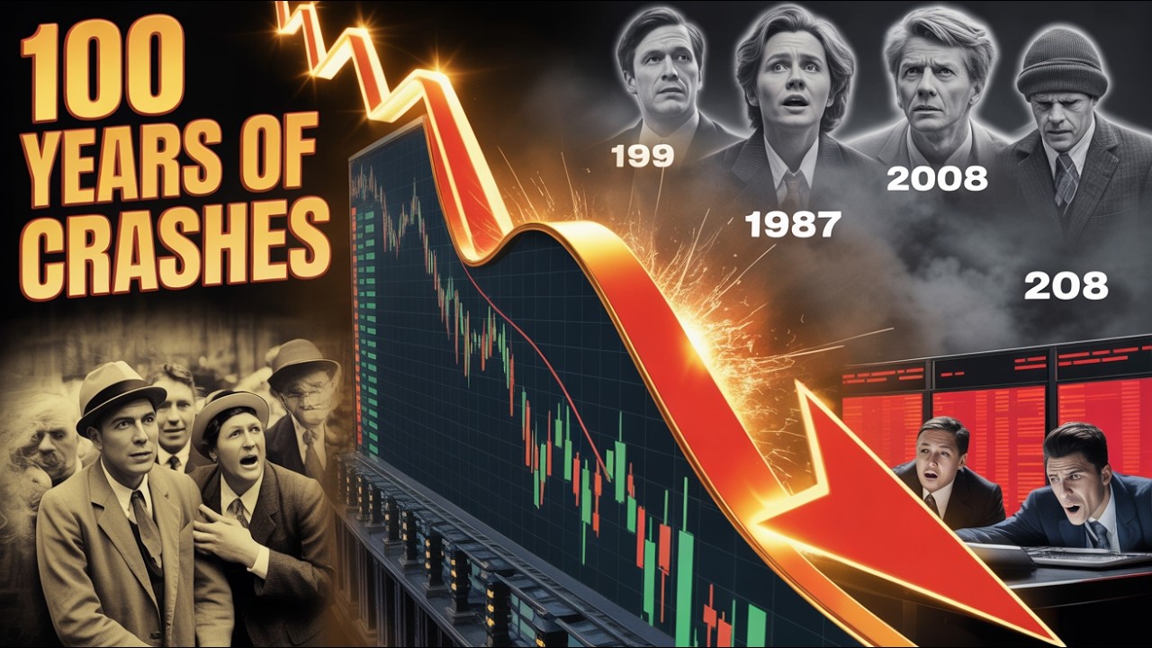 "The History of Stock Market Crashes — 100 Years of Boom and Bust - YouTube