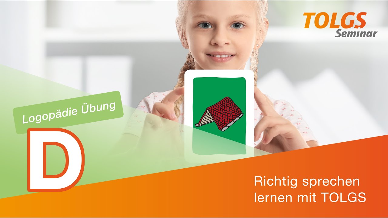 Logopädie Übung für Kinder – Wörter mit D - YouTube