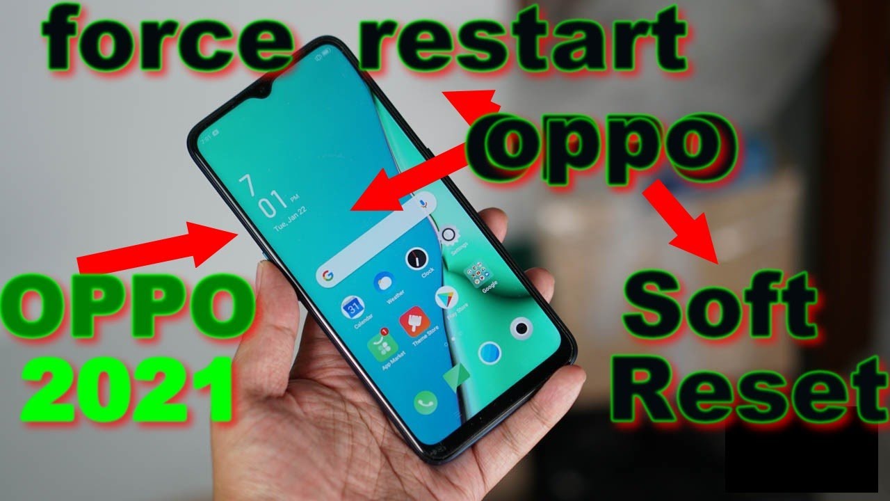 How to force restart oppo📴 If phone is lagging,black screen,won't ...