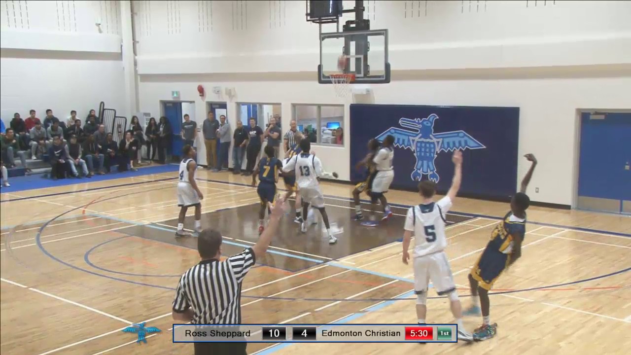 Edmonton Christian vs Ross Sheppard: Senior Boys - YouTube