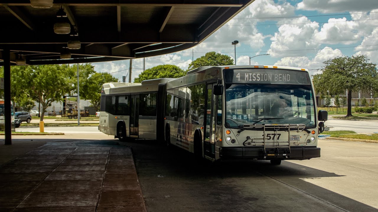 Riding METROHouston Bus 4 Beechnut, From Eastwood Transit Center To ...
