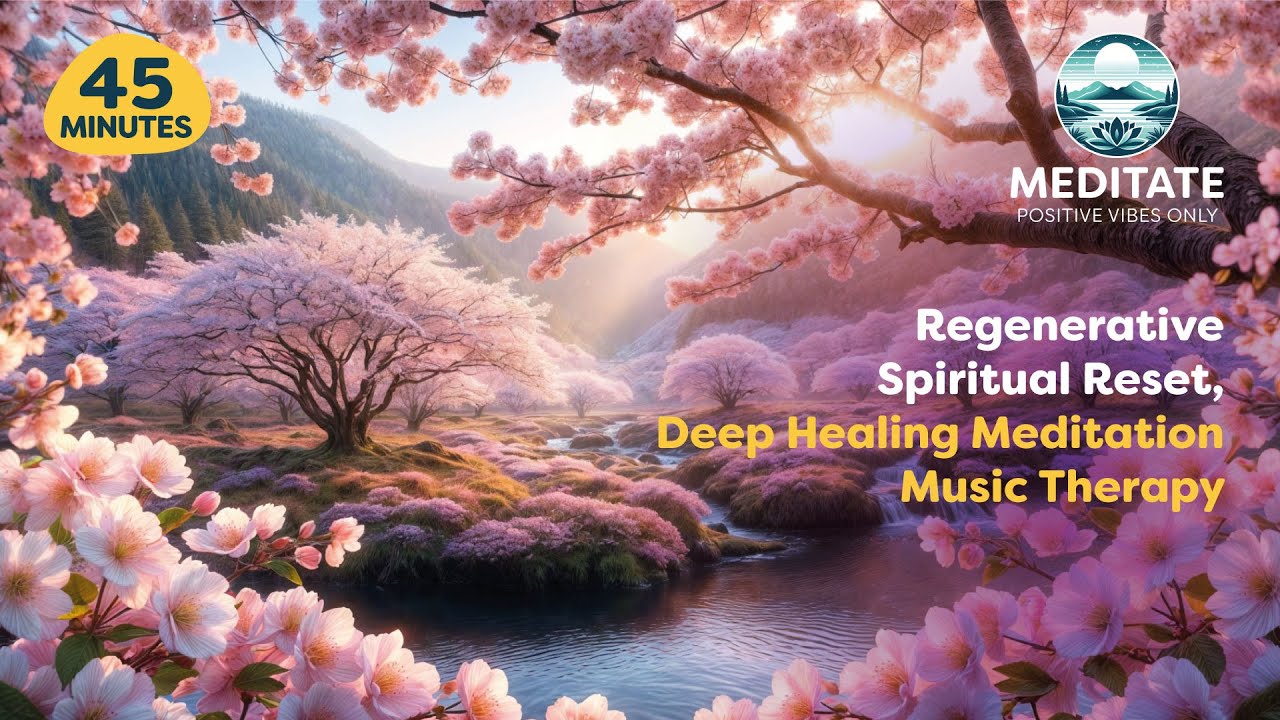 Regenerative Spiritual Reset, Deep Healing Meditation Music Therapy ...