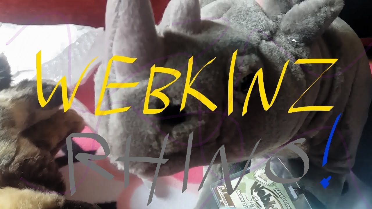 Unboxing The Webkinz Signature Rhinoceros! - YouTube