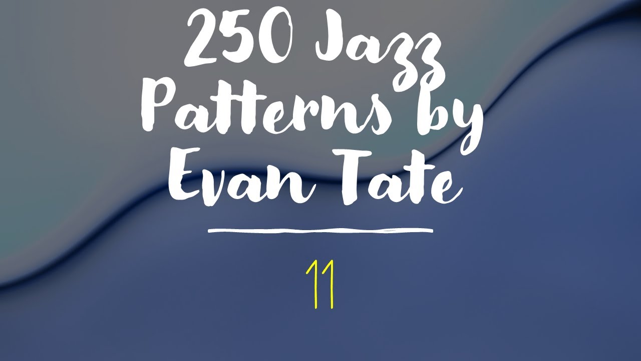 250 Jazz Patterns for Trumpet - Preliminary Patterns 011 - YouTube