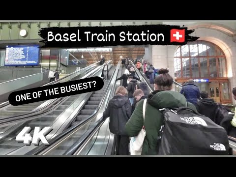 Basel SBB (Train Station) - Walking Tour - 4K - YouTube