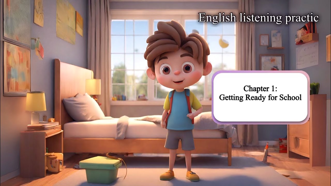 Improve English “Getting ready for school” English Listening Skills ...