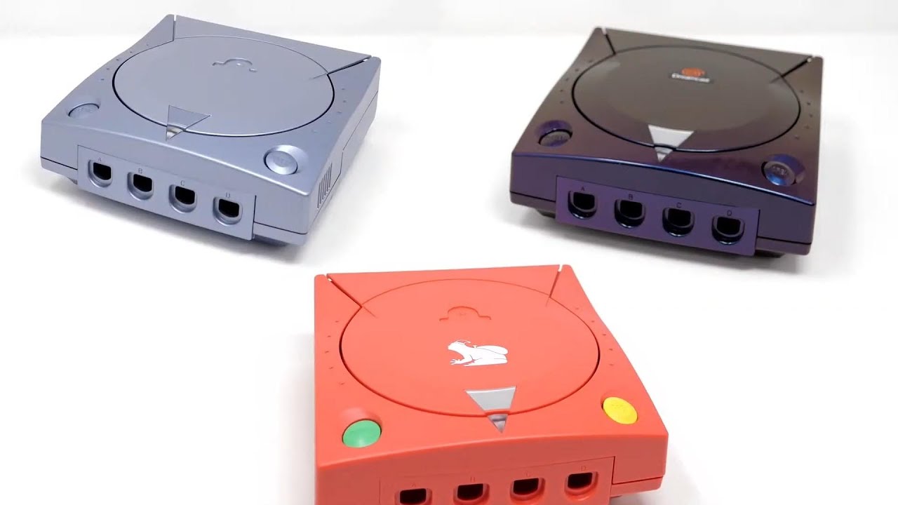 Dremcast Shell Swap & Upgrades - YouTube