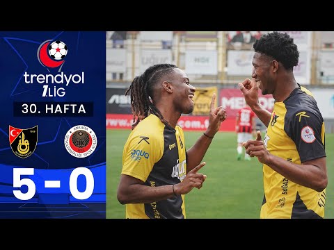 İstanbulspor (5-0) Gençlerbirliği - Highlights/Özet | Trendyol 1. Lig - 2024/25