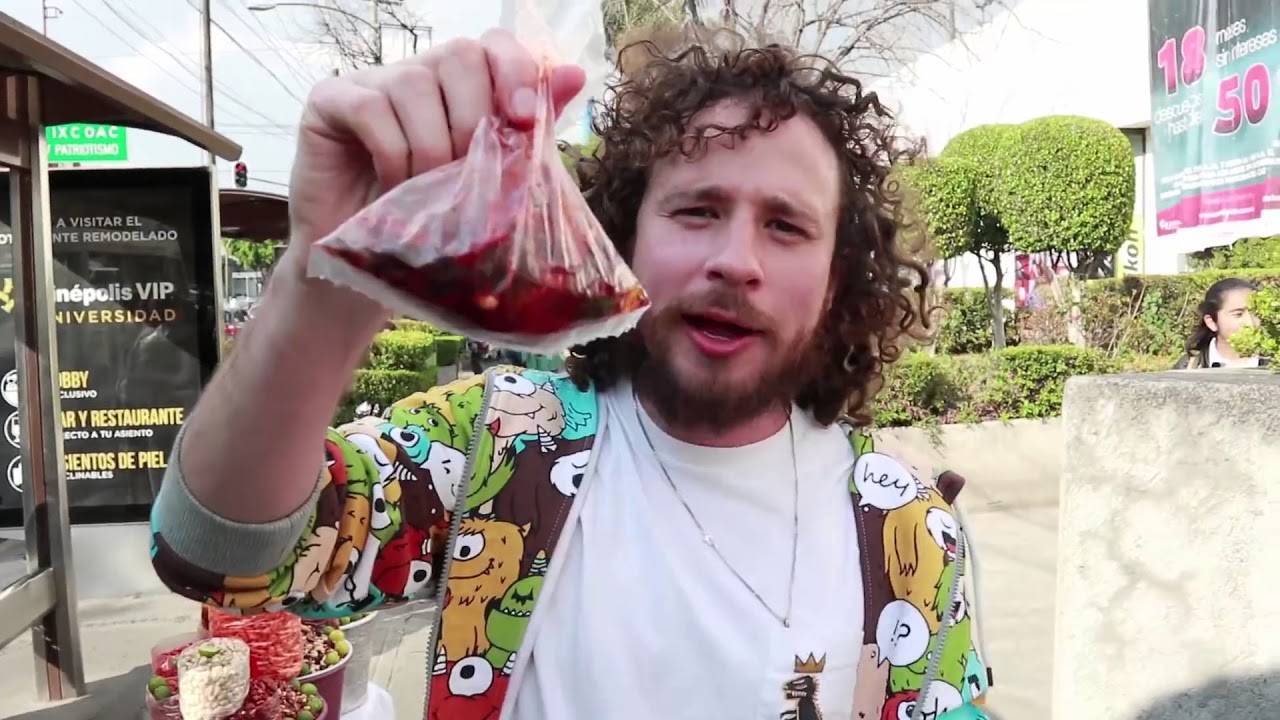 TRYING WEIRD MEXICAN STREET FOOD! - YouTube