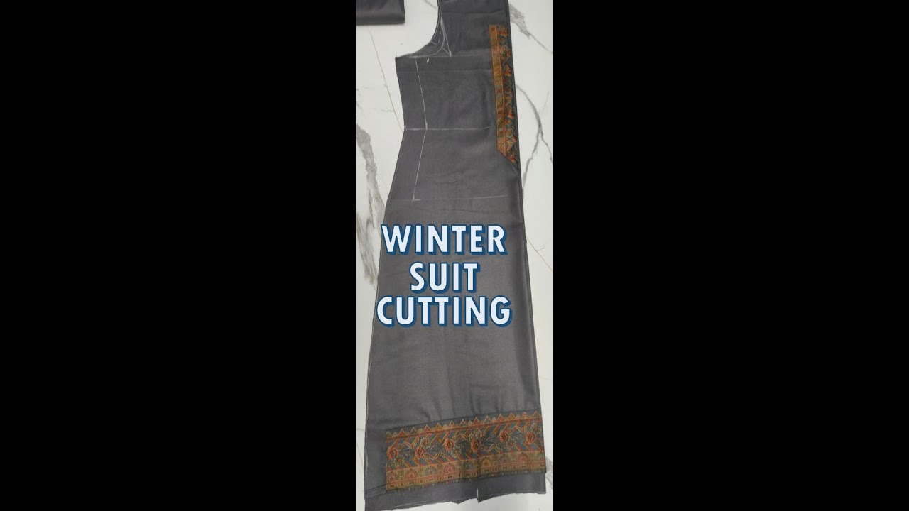 Garam suit ( winter suit) cutting with useful tips / @TheFashionLoft1 ...