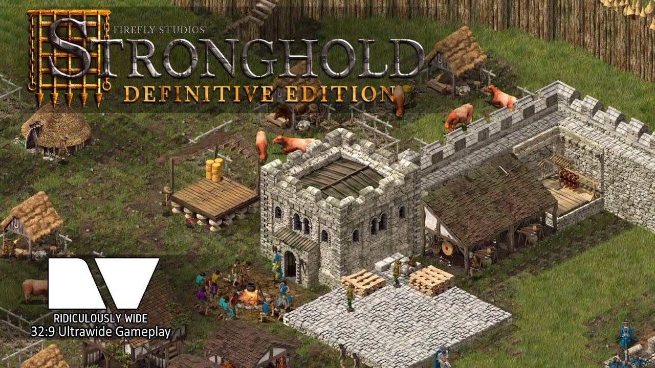 Stronghold Definitive Edition Demo (2023) || 32:9 Gameplay #2 - YouTube