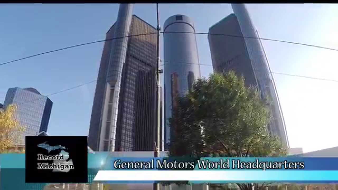 Drive Through Downtown Detroit, MI - YouTube