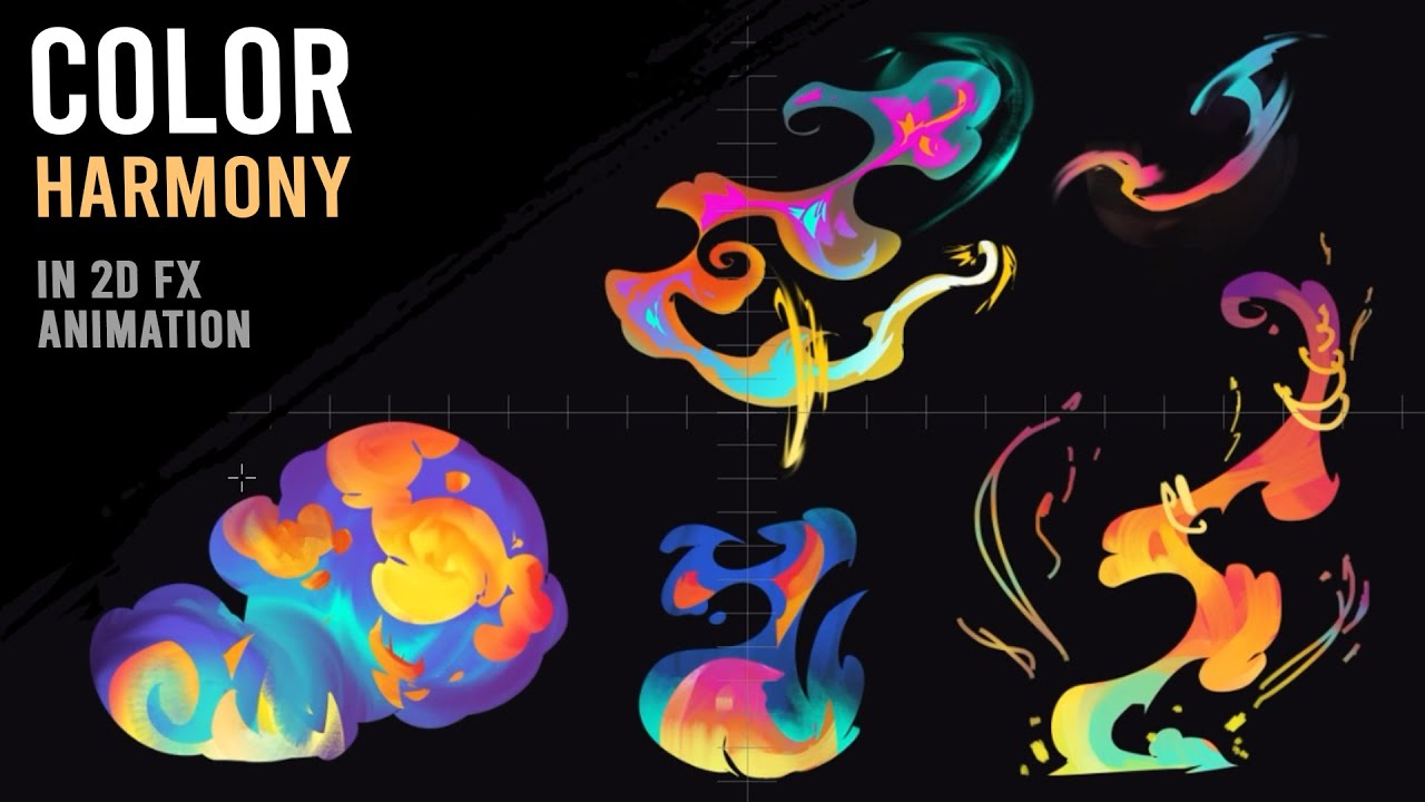 Color harmony in 2D FX animation - YouTube