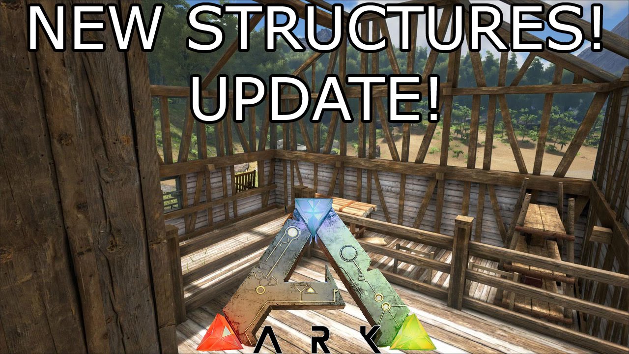 ARK: SURVIVAL EVOLVED - NEW STRUCTURES! - BRIDGES SNEAK PEAK! - YouTube