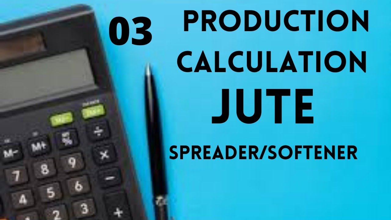 Spreader/Softener Production calculation 03 |Spreader/Softener Math ...