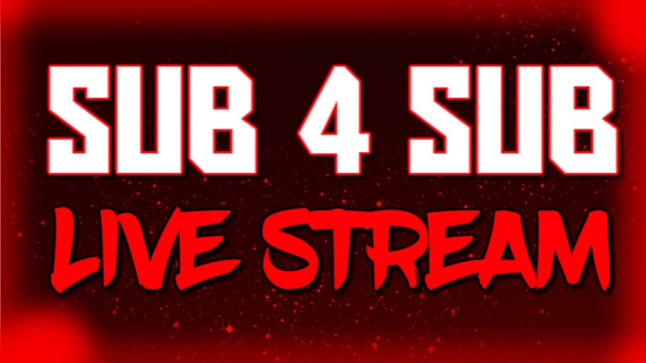 Rap + Sub4Sub! Get Subs Faster! 24/7 Hour Live Stram + Music - YouTube