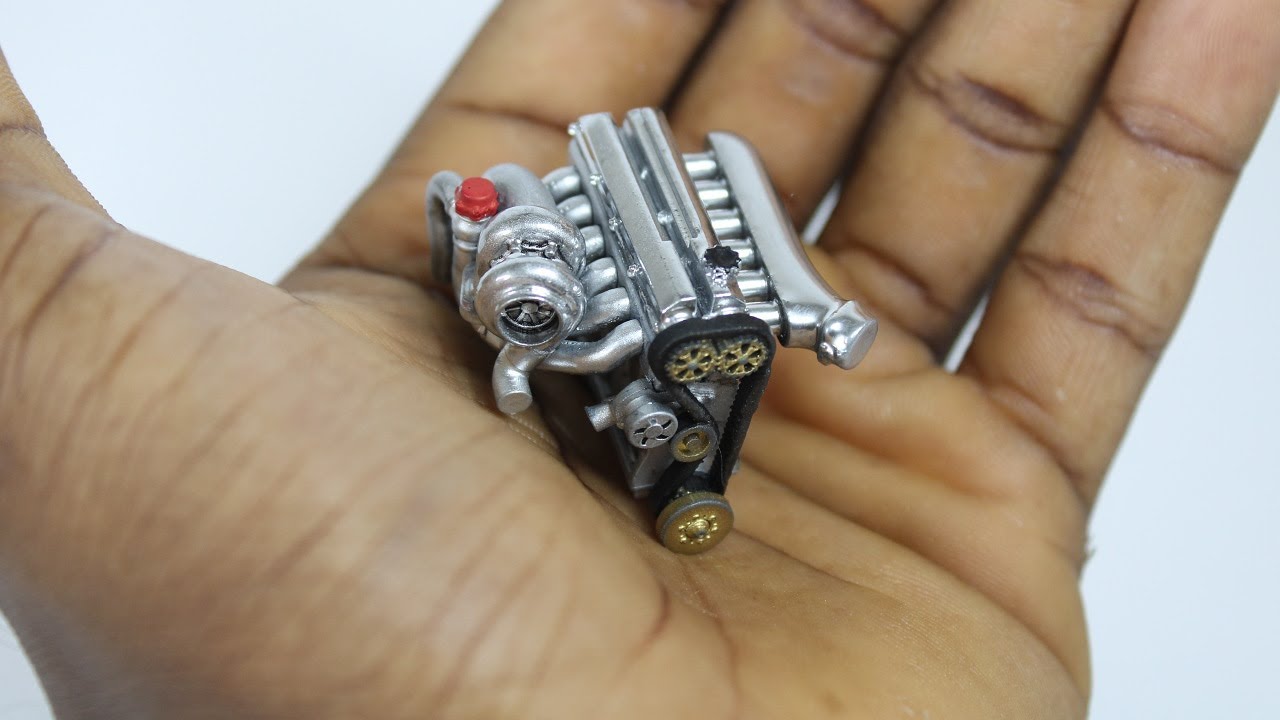 How to Build a Miniature 2JZ Step - By - Step - YouTube