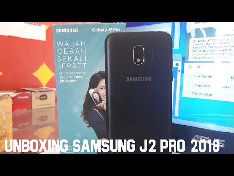 Unboxing Samsung j2 Pro 2018 Super Amoled | Belanja Lewat AkuLaku