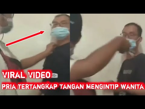 Pria Tertangkap Tangan Mengintip Wanita Di WC Umum