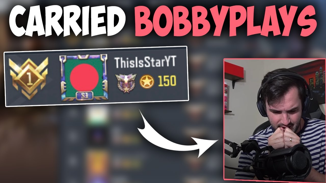 #1 Rank Leaderboard player carrying BobbyPlays - YouTube
